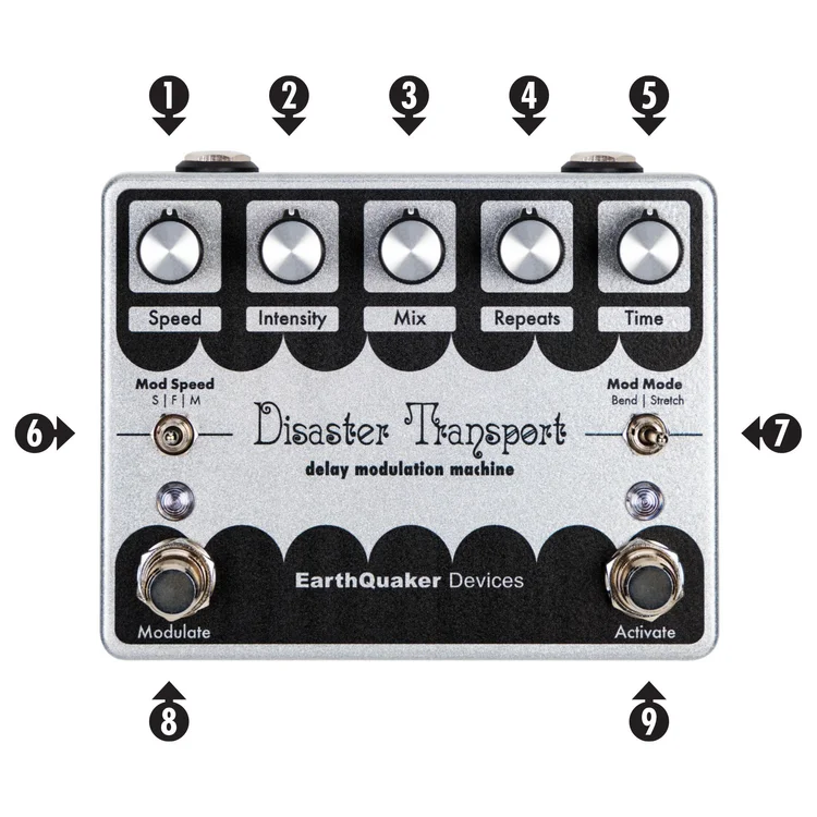 Disaster Transport Legacy Reissue — EarthQuaker Devices