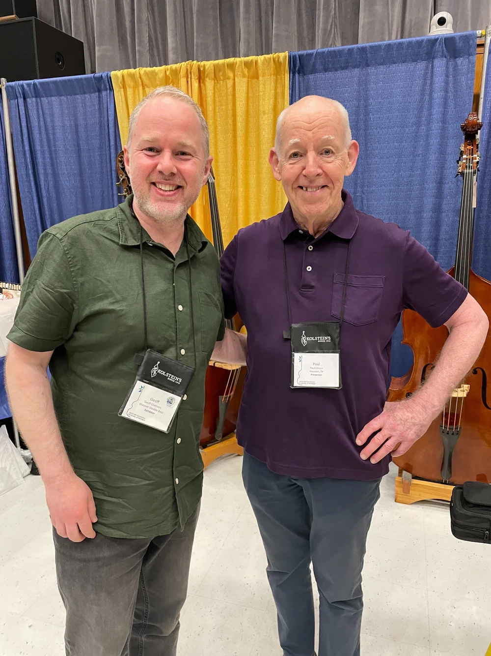 Paul Ellison on meeting the masters! — Discover Double Bass