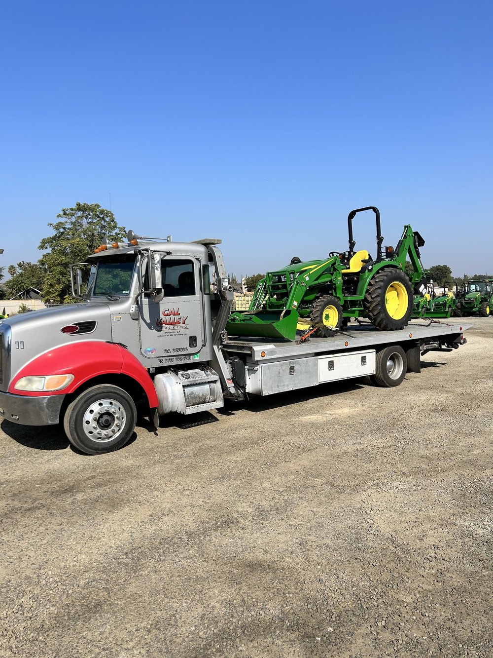 Lowbed — Cal Valley Trucking
