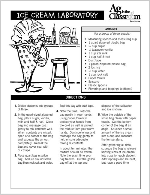 Make & Takes: Animal — Louisiana Ag in the Classroom