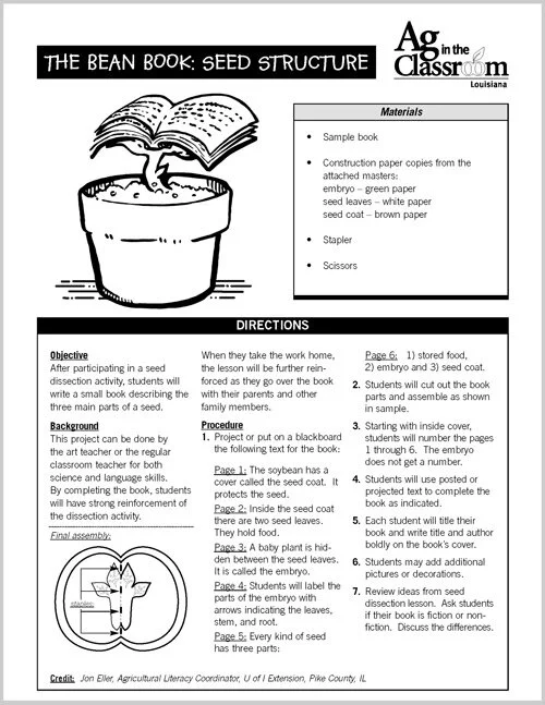Make & Takes: Plant — Louisiana Ag in the Classroom