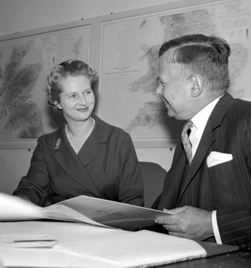 Margaret Thatcher was born 100 years ago — AP Photos