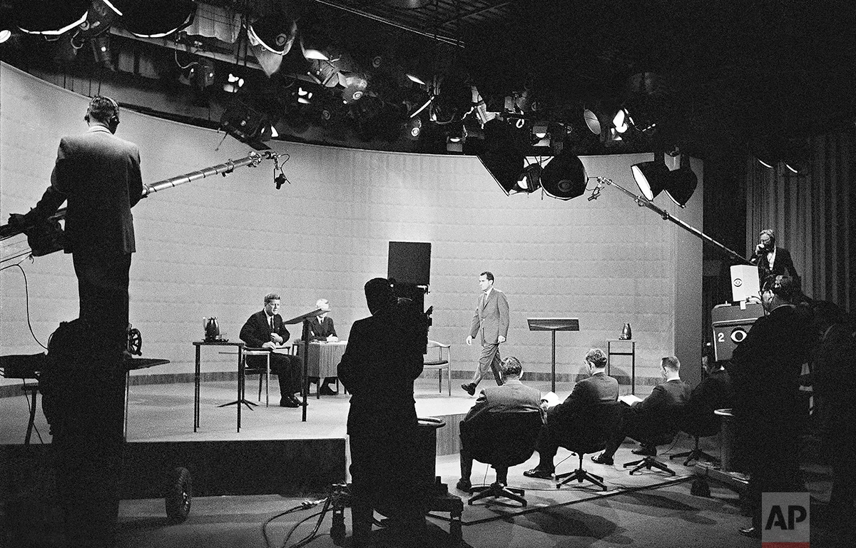 Nixon Kennedy: The first televised presidential debate — AP Images ...