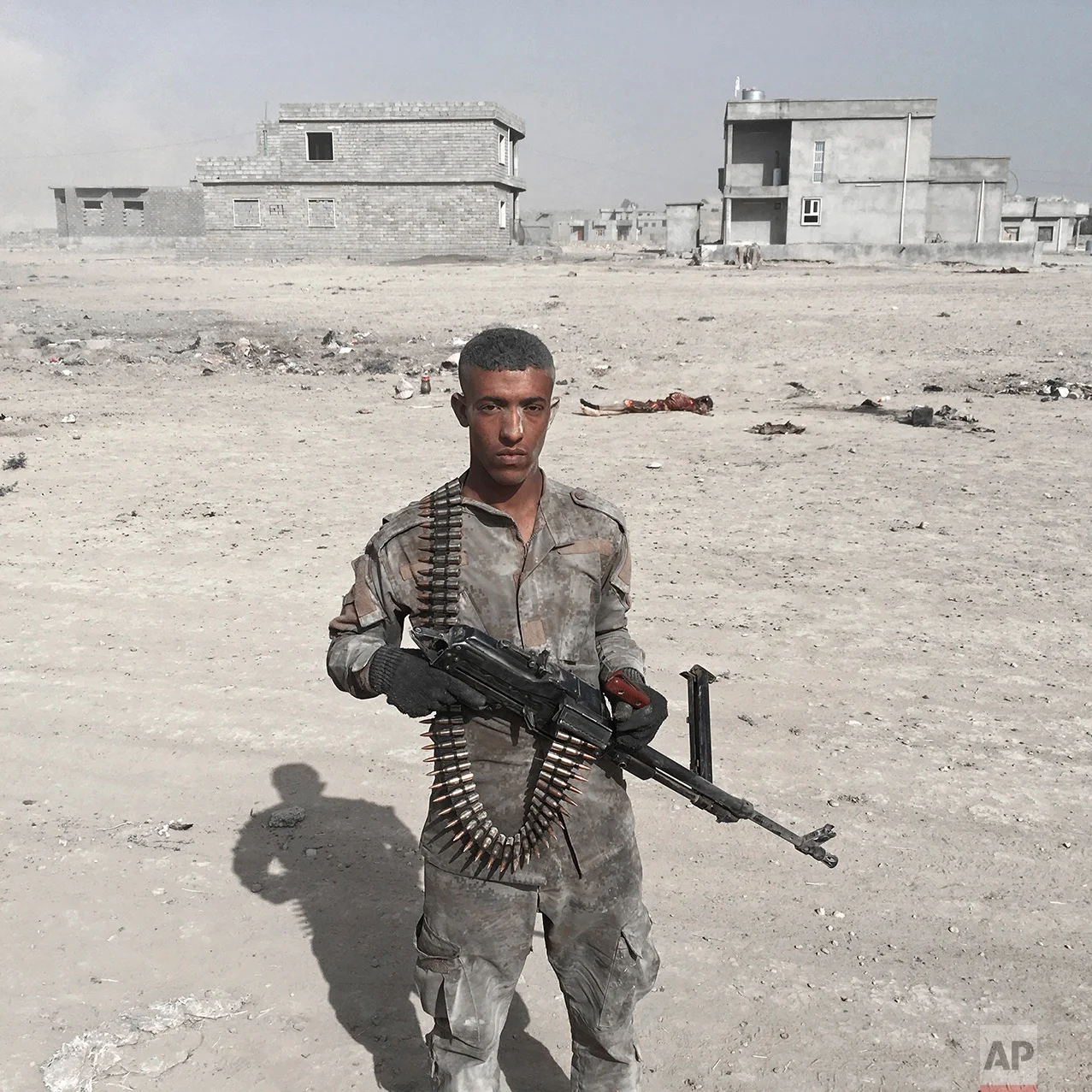 Faces in Iraq's fight for Mosul — AP Photos