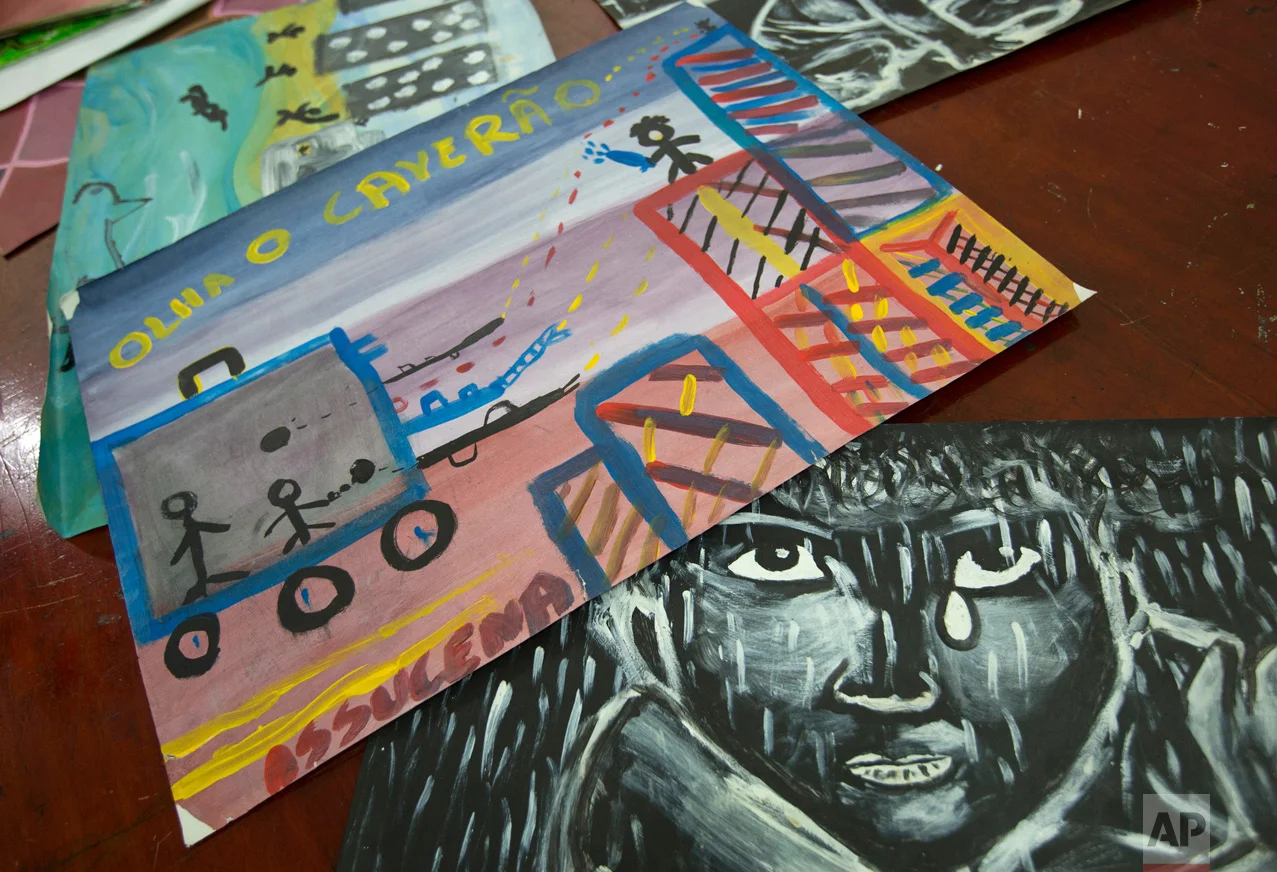 Schools caught in crossfire in violent Rio de Janeiro slums — AP Photos