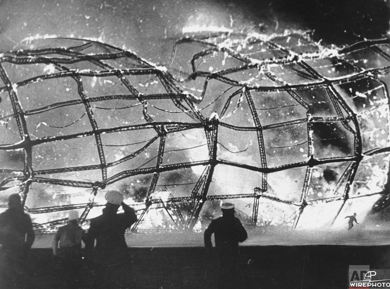 ‘The air was on fire,’ last Hindenburg survivor recalls — AP Images ...