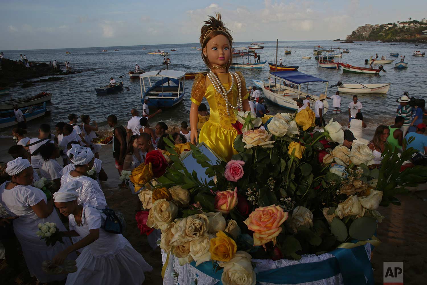 Brazilians honor sea goddess Yemanja — AP Images Spotlight