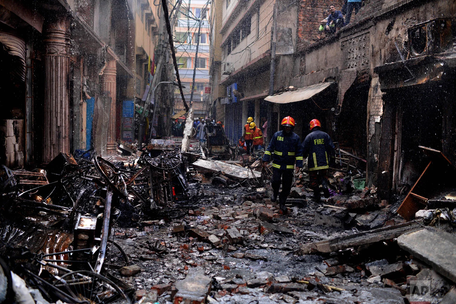 Deadly Bangladesh fire shows lapses in development — AP Photos