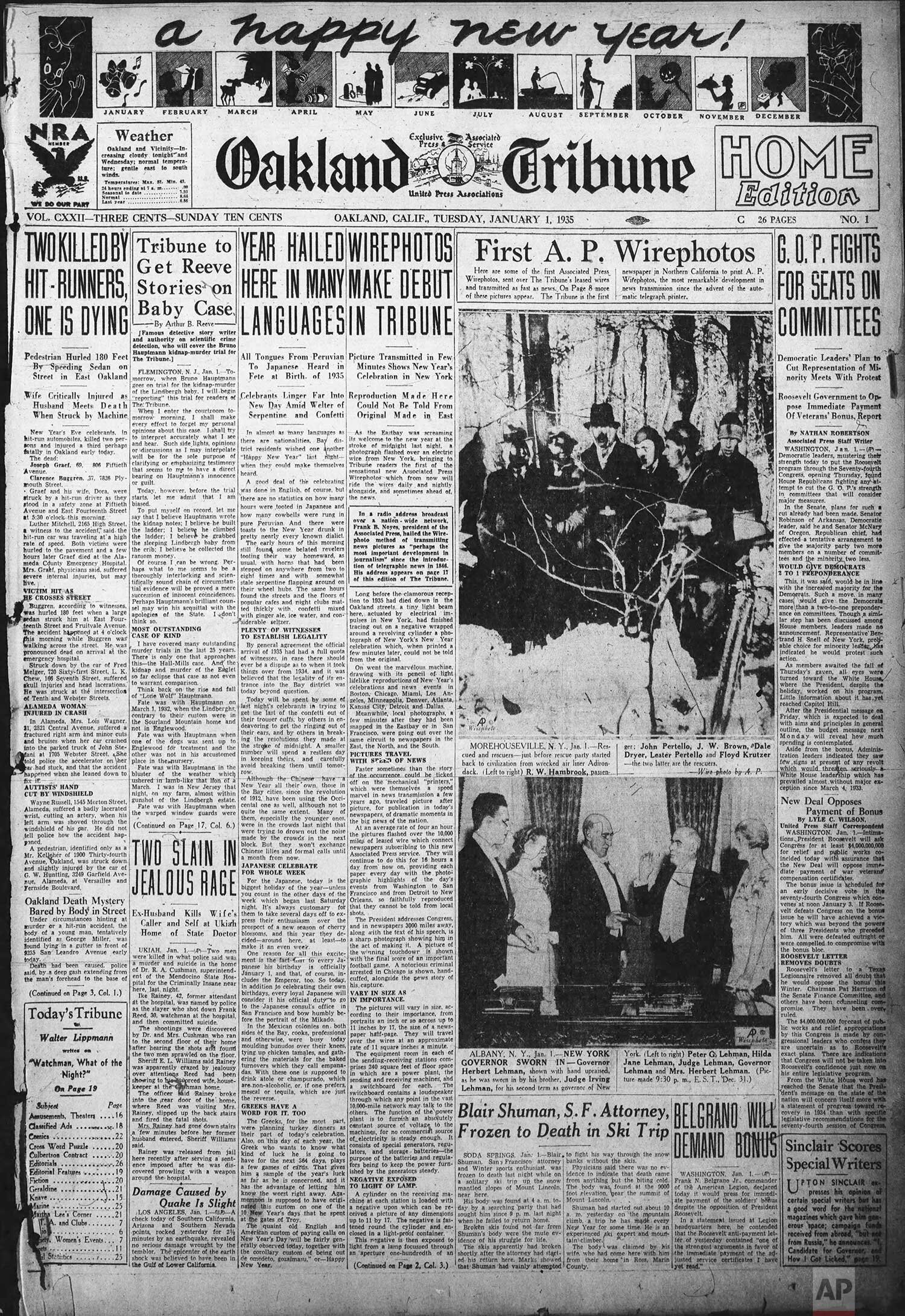 85 years of Wirephoto — AP Images Spotlight