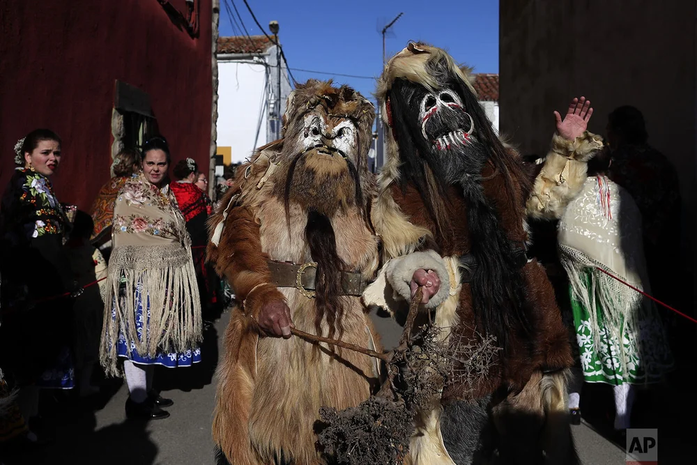 Spanish towns embrace peculiar old festivals — AP Photos