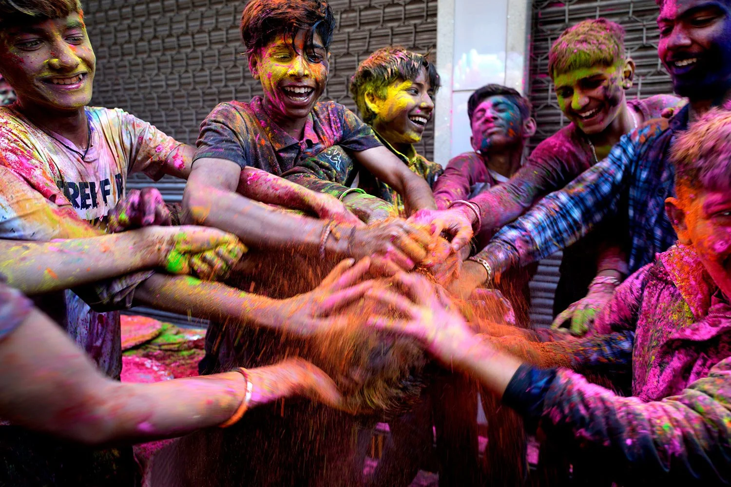 Indians celebrate Holi, Hindu festival of color — AP Photos