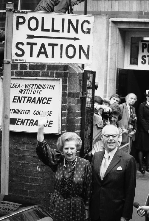 Margaret Thatcher was born 100 years ago — AP Photos