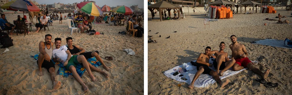 Summer days at the beach, in Israel and Gaza — AP Photos