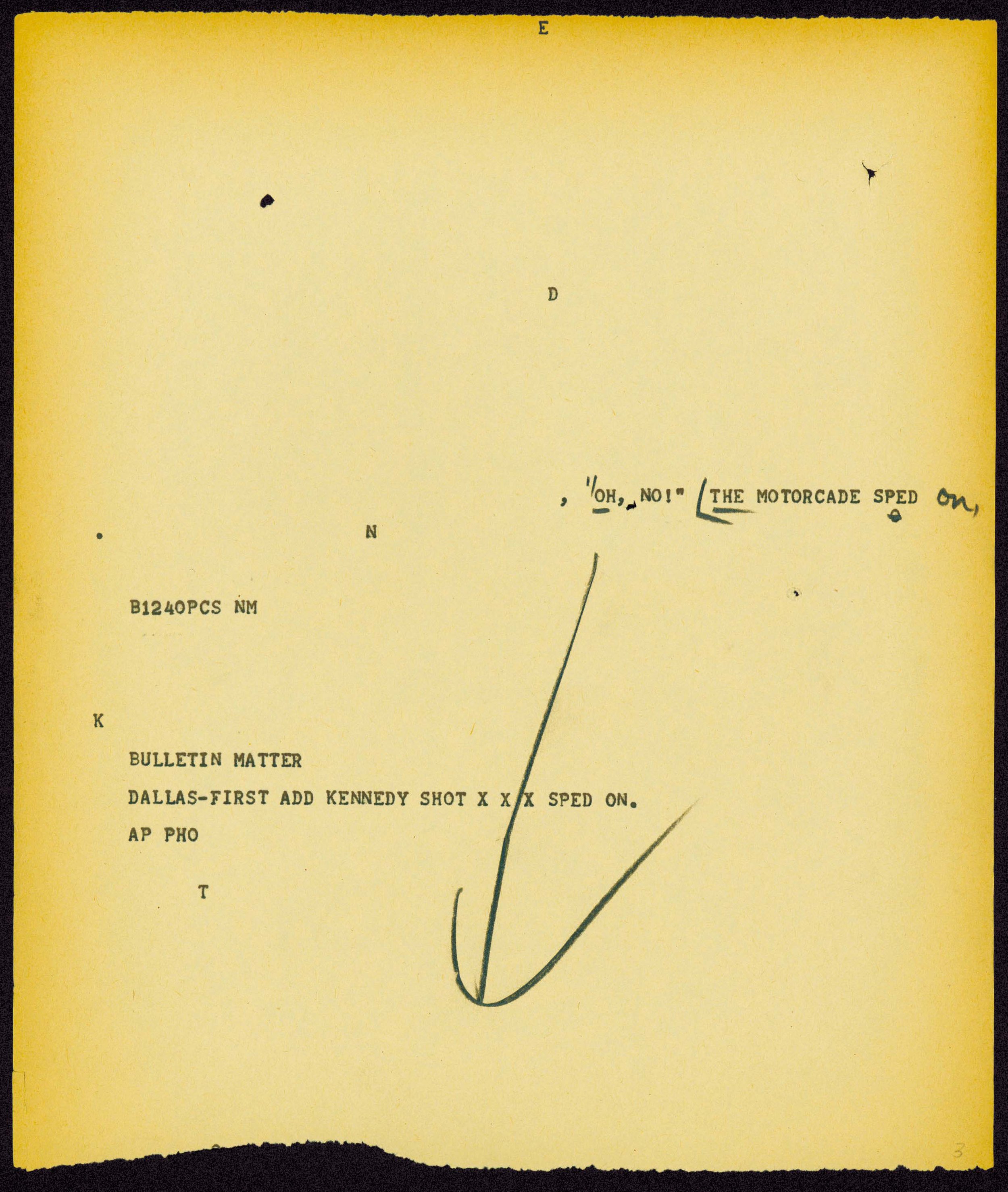 How AP covered the assassination of President John F. Kennedy, Nov. 22 ...