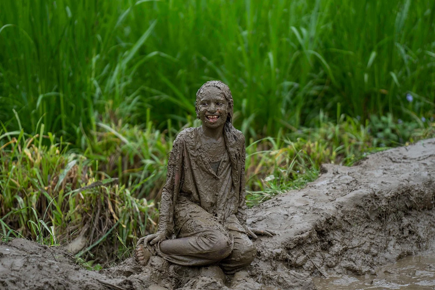Farmers in Nepal celebrate rice planting day with special feasts and ...