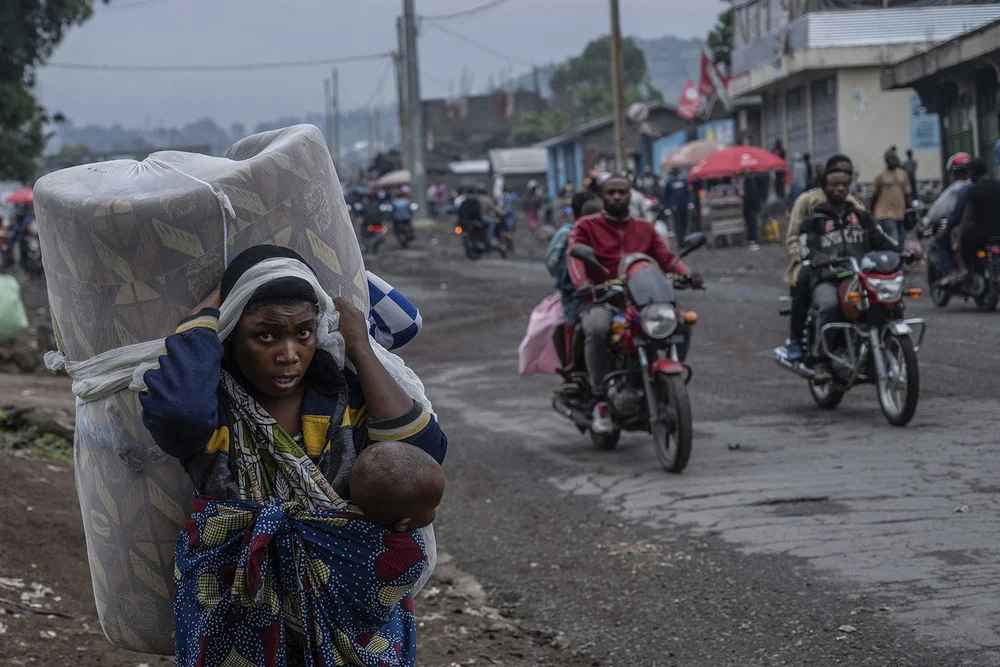 Thousands flee fighting in Congo as rebels claim they've captured the ...
