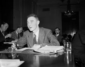 J. Robert Oppenheimer - The man behind the bomb — AP Photos