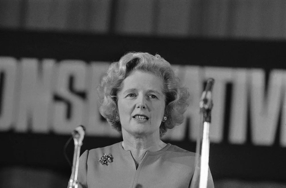 Margaret Thatcher was born 100 years ago — AP Photos