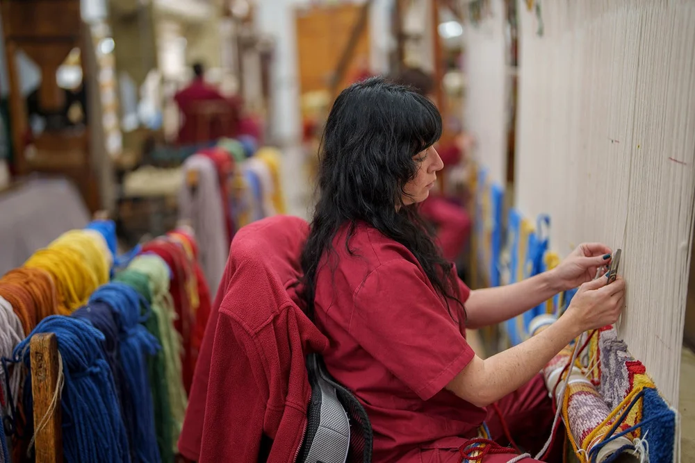 Spanish tapestry factory, once home to Goya, is still weaving 300 years ...