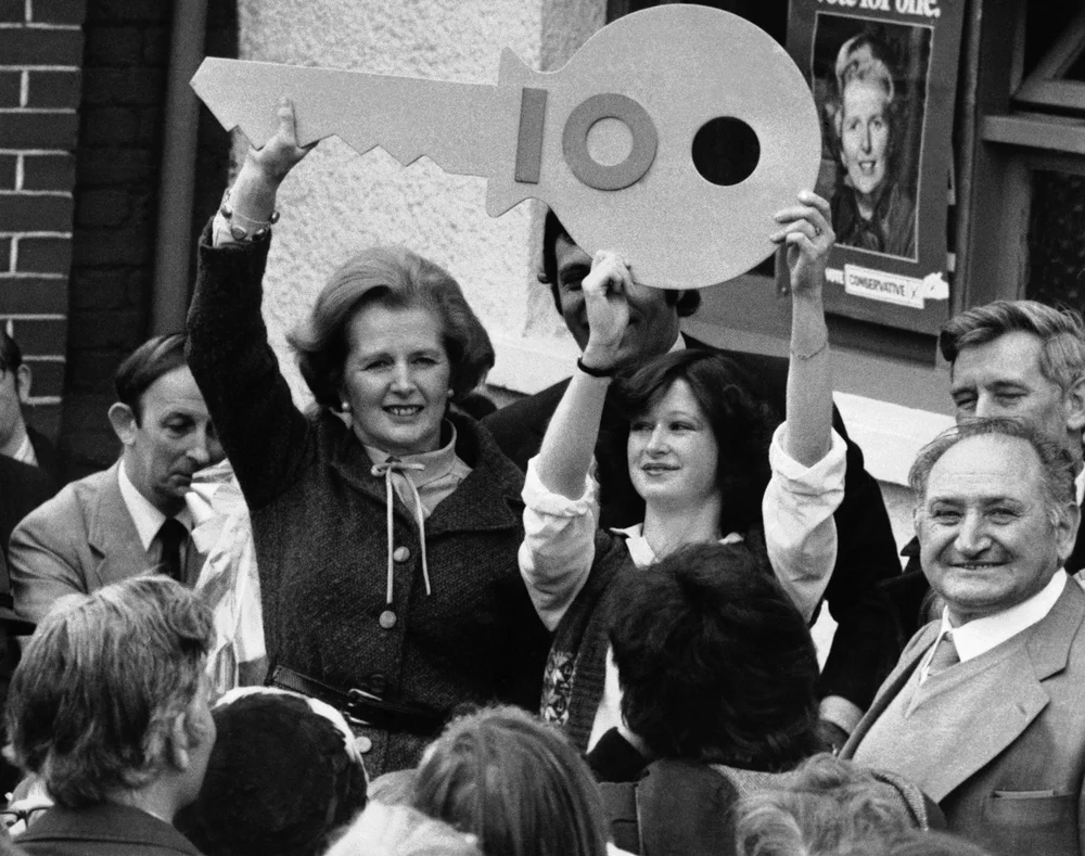 Margaret Thatcher was born 100 years ago — AP Photos