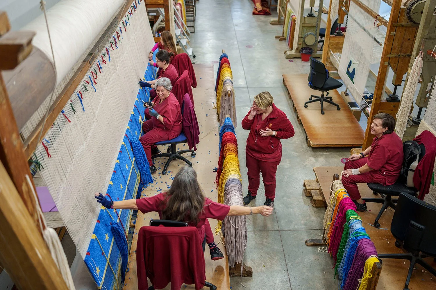 Spanish tapestry factory, once home to Goya, is still weaving 300 years ...