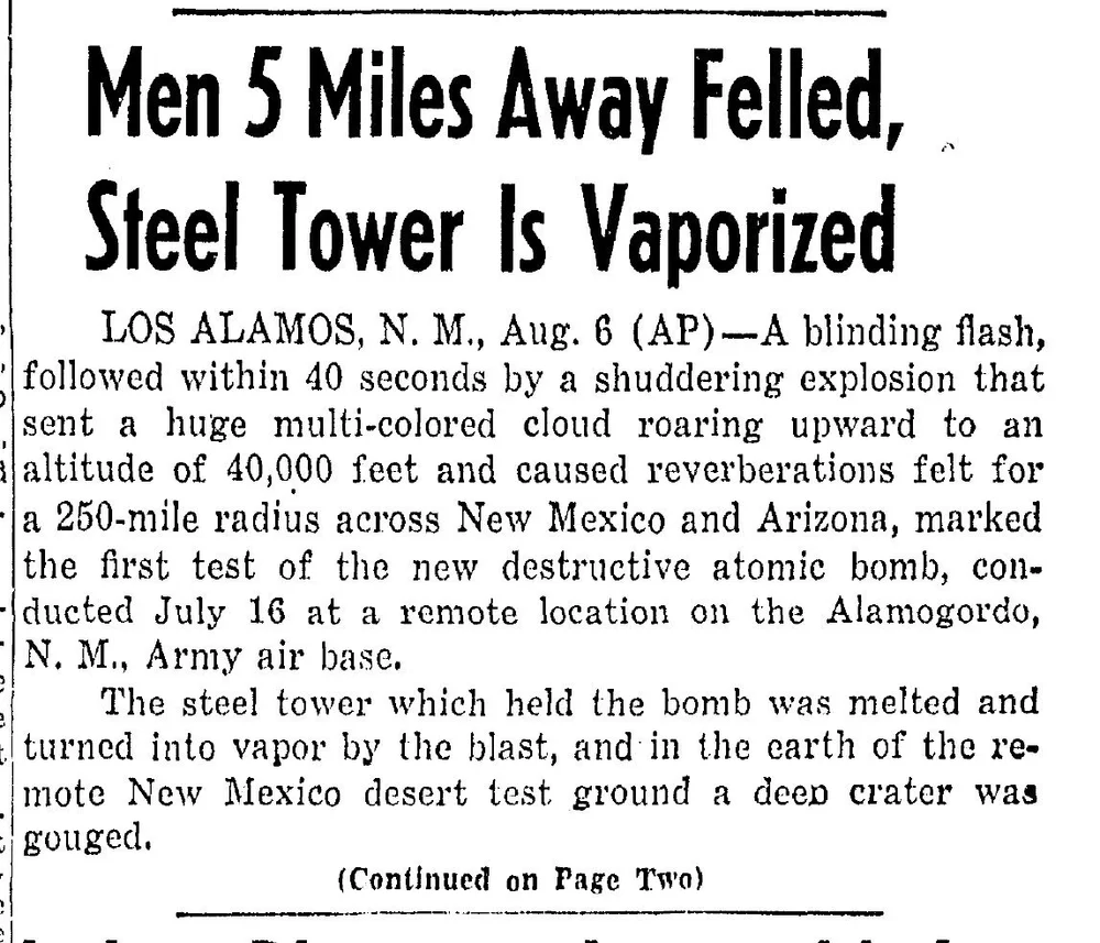 J. Robert Oppenheimer - The man behind the bomb — AP Photos