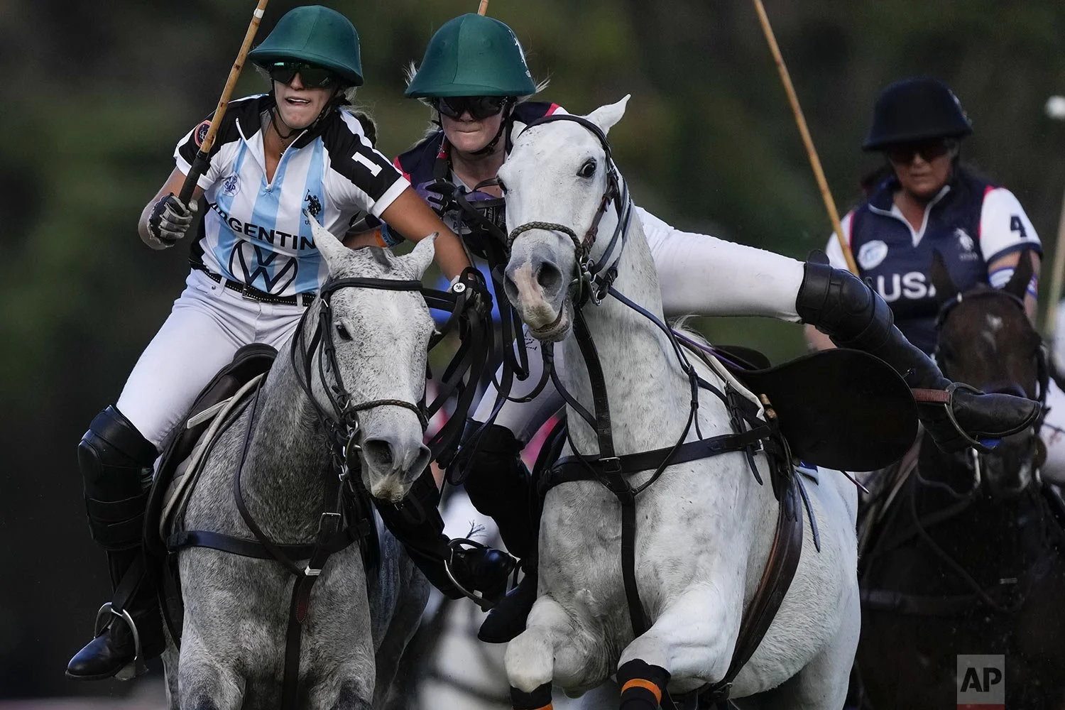 Women play their first polo world championship in Argentina — AP Photos