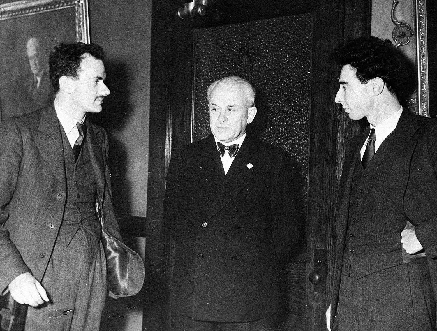 J. Robert Oppenheimer - The man behind the bomb — AP Photos