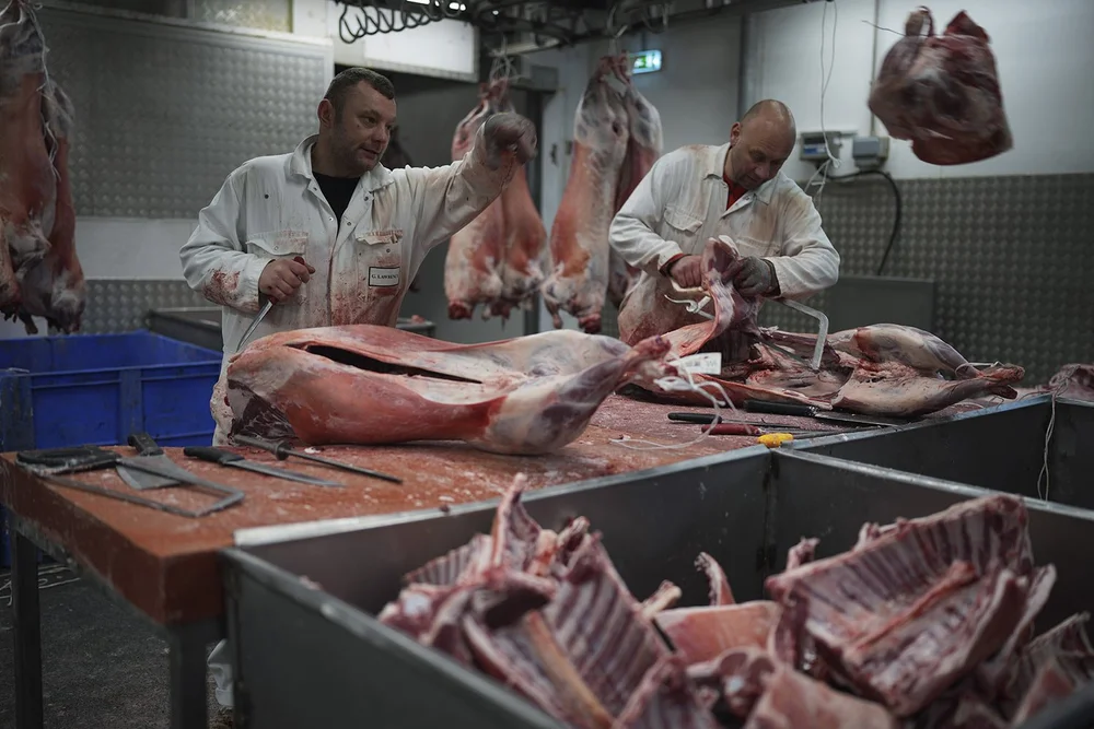 Meat and greet: Historic London market counting down the years — AP Photos
