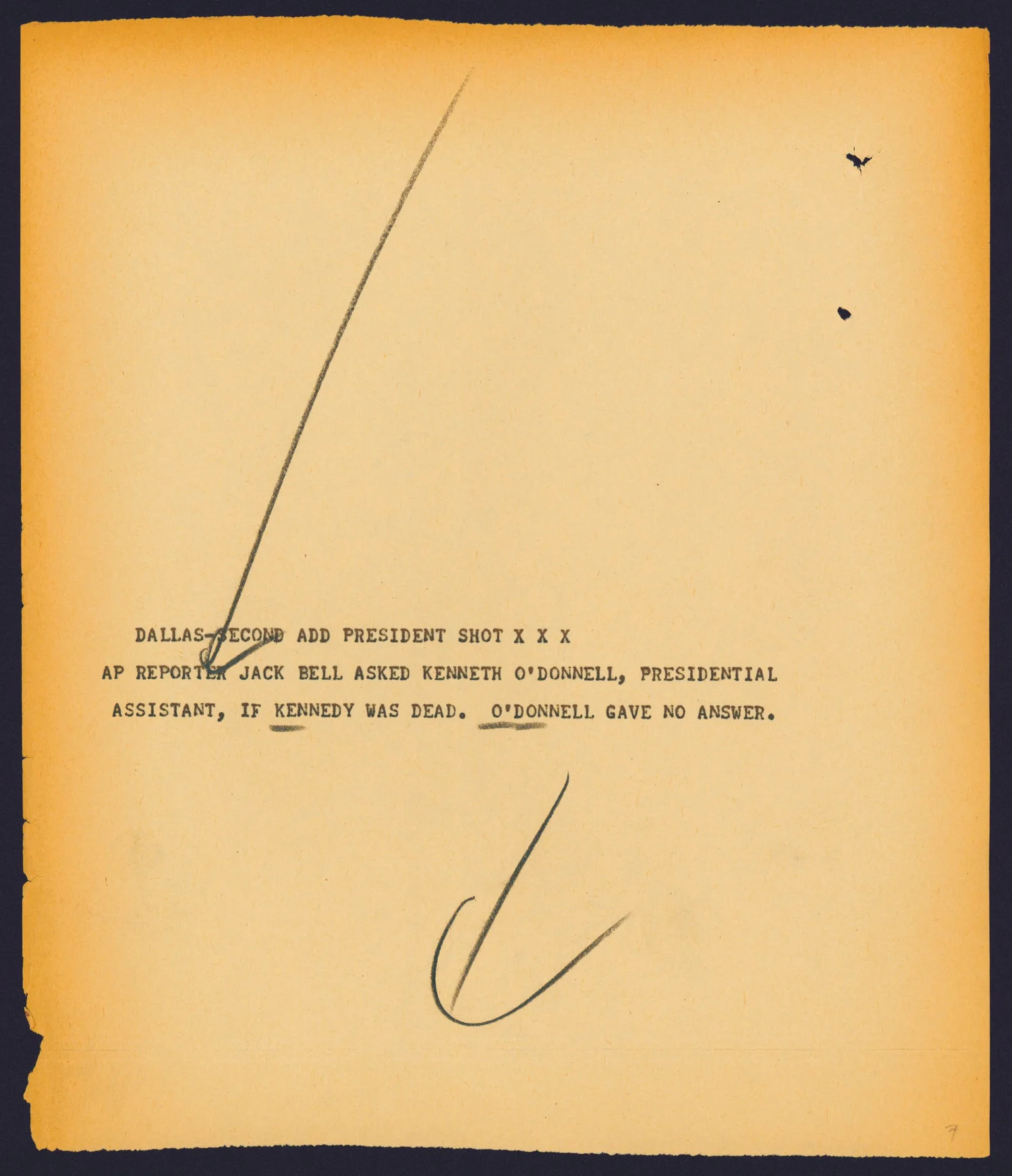 How AP covered the assassination of President John F. Kennedy, Nov. 22 ...