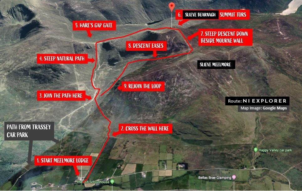 SLIEVE BEARNAGH | Mourne Mountains Best Walks — NI EXPLORER