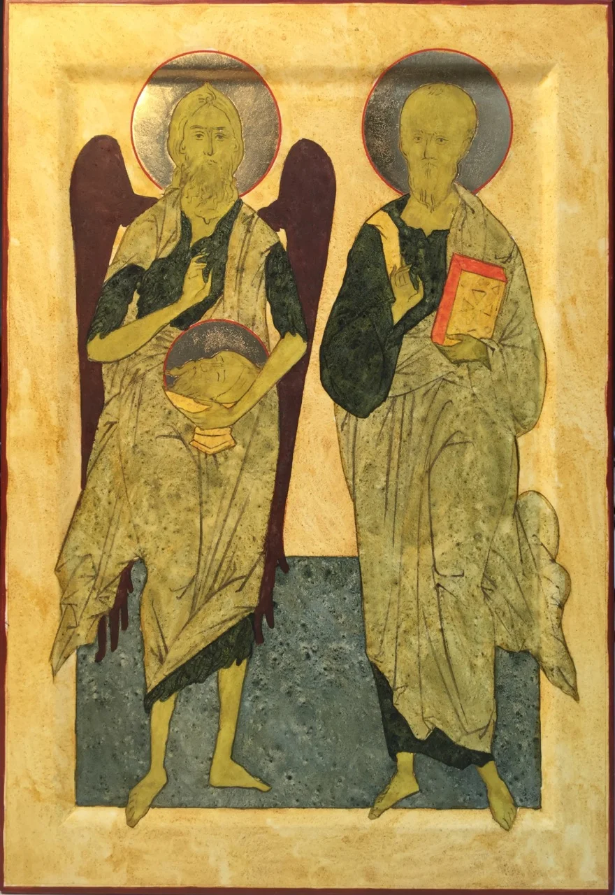 Icon Painting Process — Nikita Andrejev, Iconographer / Instructor