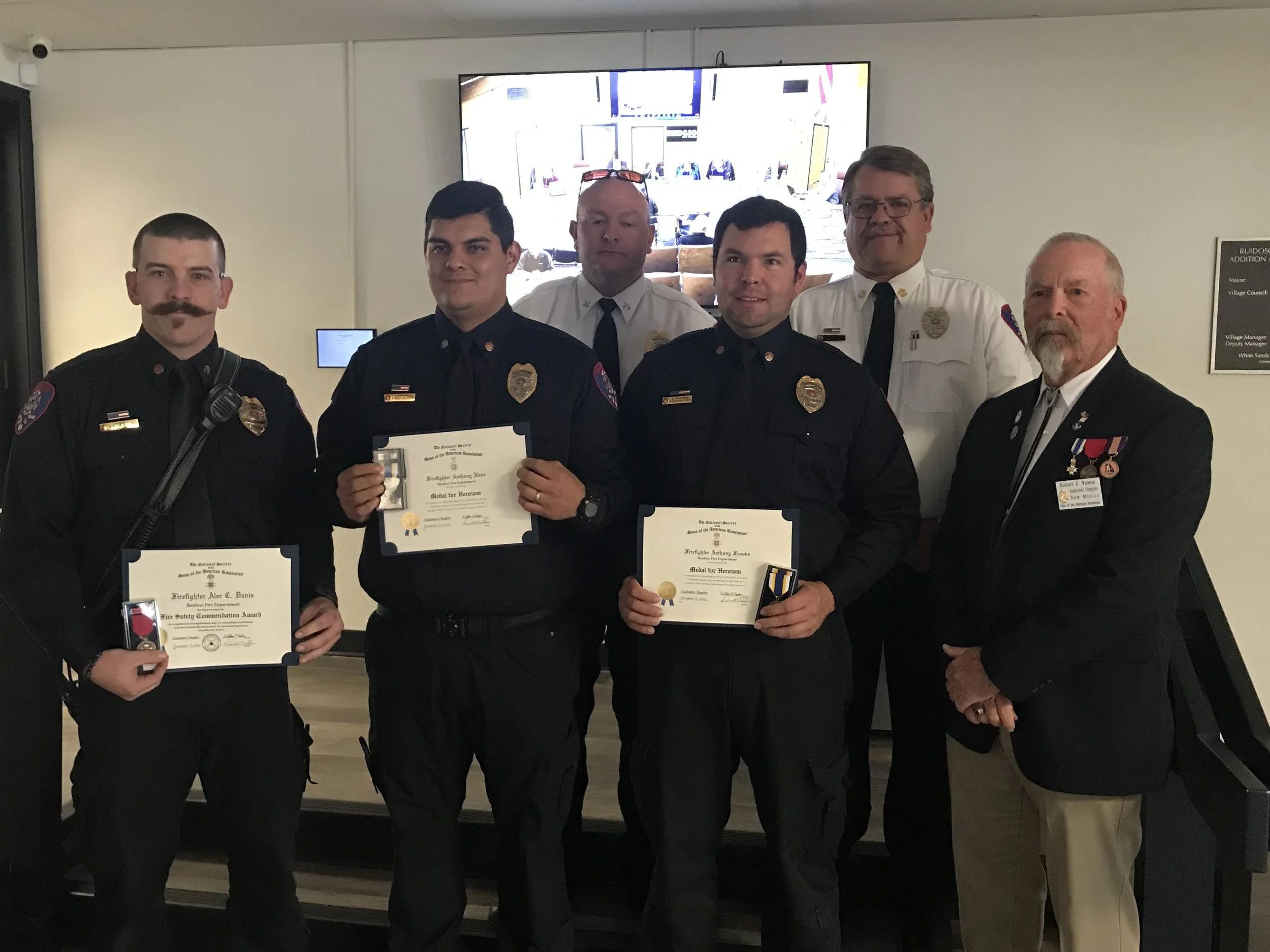 Ruidoso firefighters recognized for heroic actions — Ruidoso-NM.gov ...