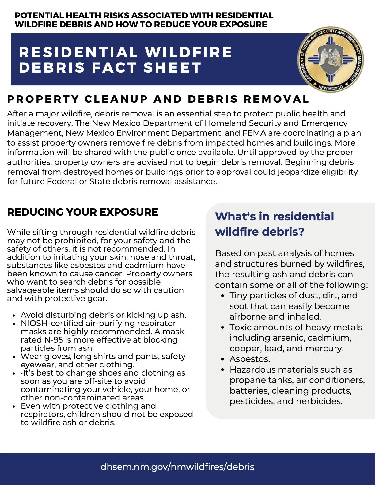 Full-Service Debris Removal Program Available for South Fork and Salt ...