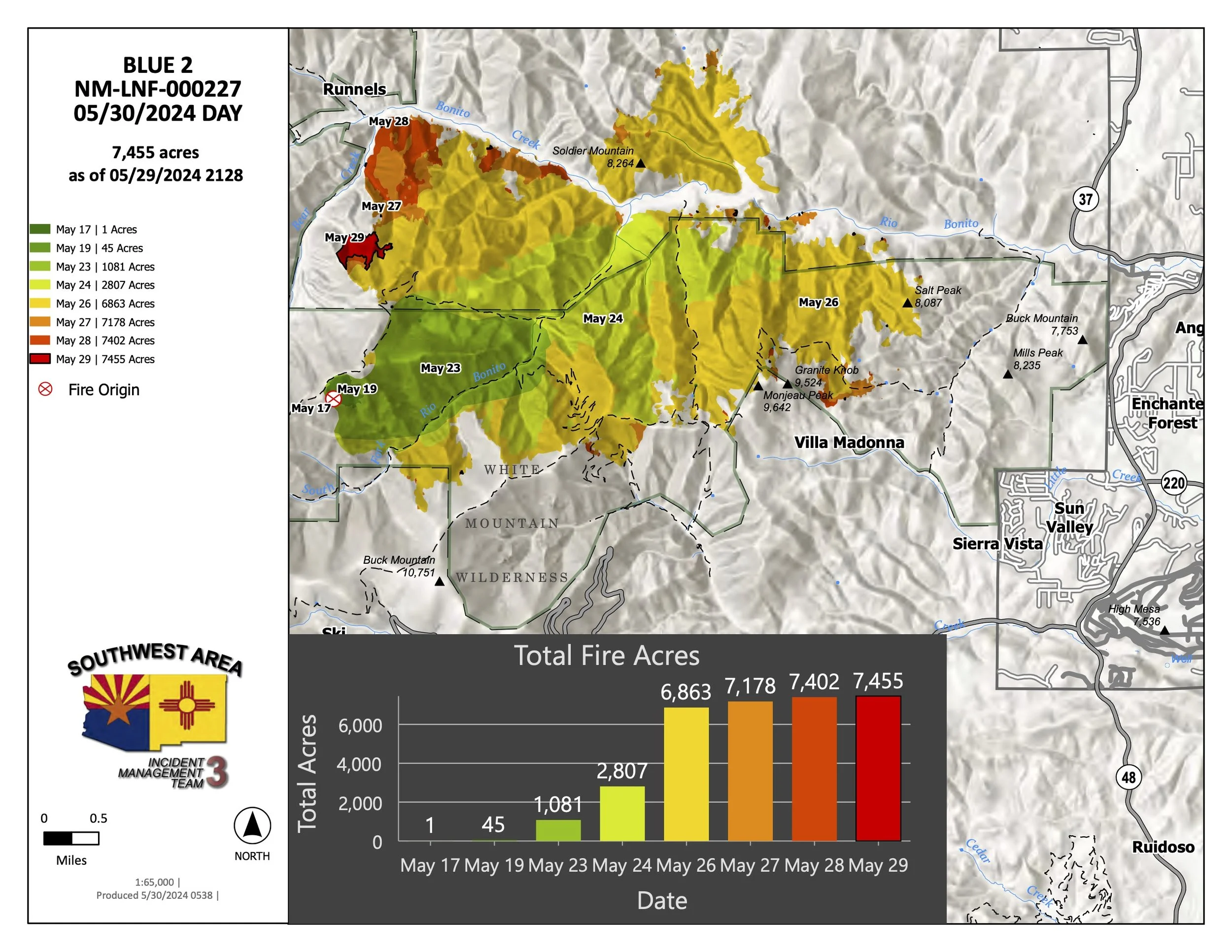 Blue 2 Fire Daily Update - May 31, 2024 — Ruidoso-NM.gov | Municipal ...