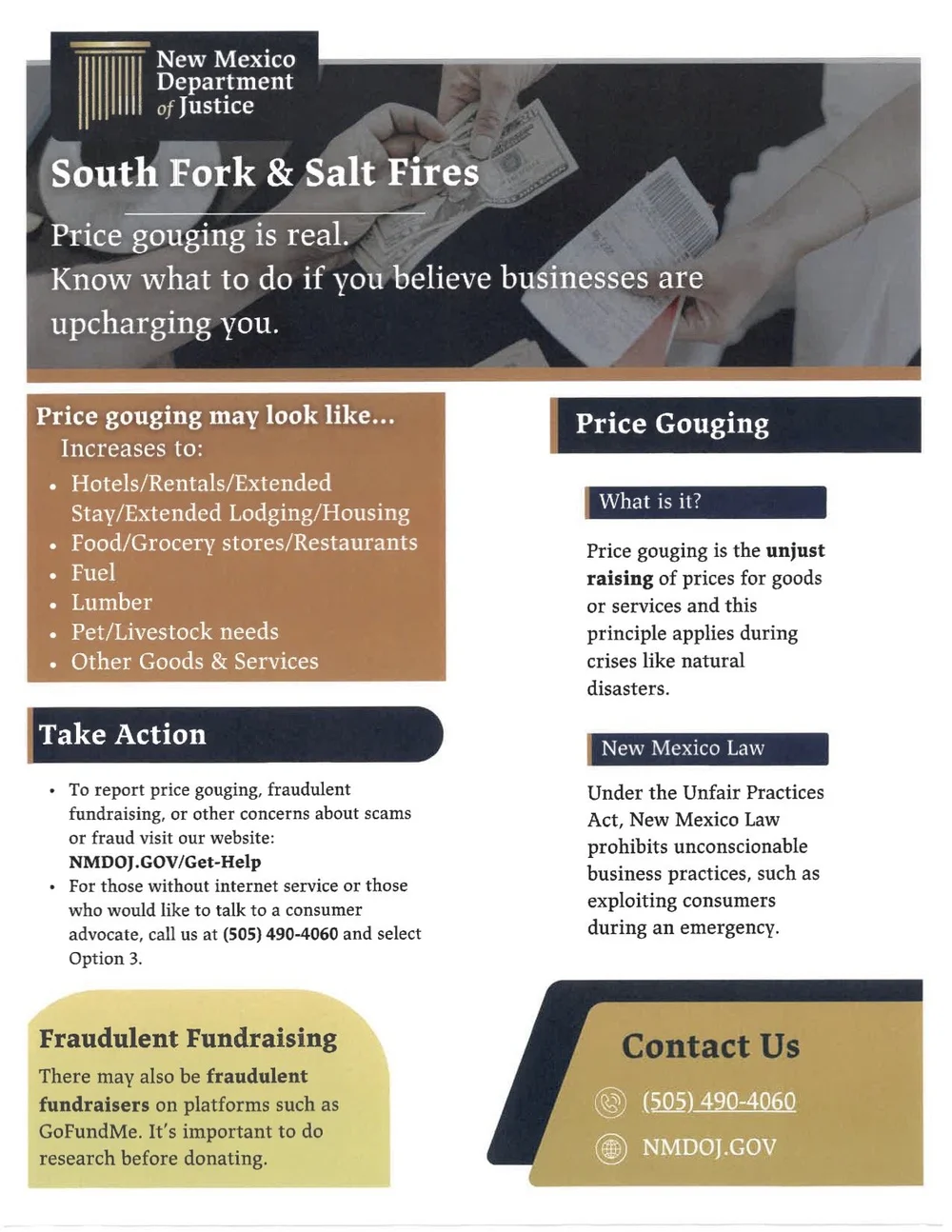 Price Gouging During South Fork and Salt Fires: Know Your Rights and ...
