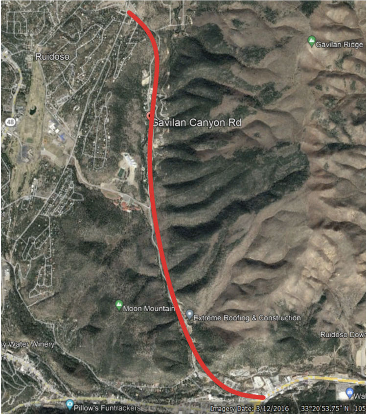 Gavilan Canyon Road Construction June 13 - 30, 2022 — Ruidoso-NM.gov ...