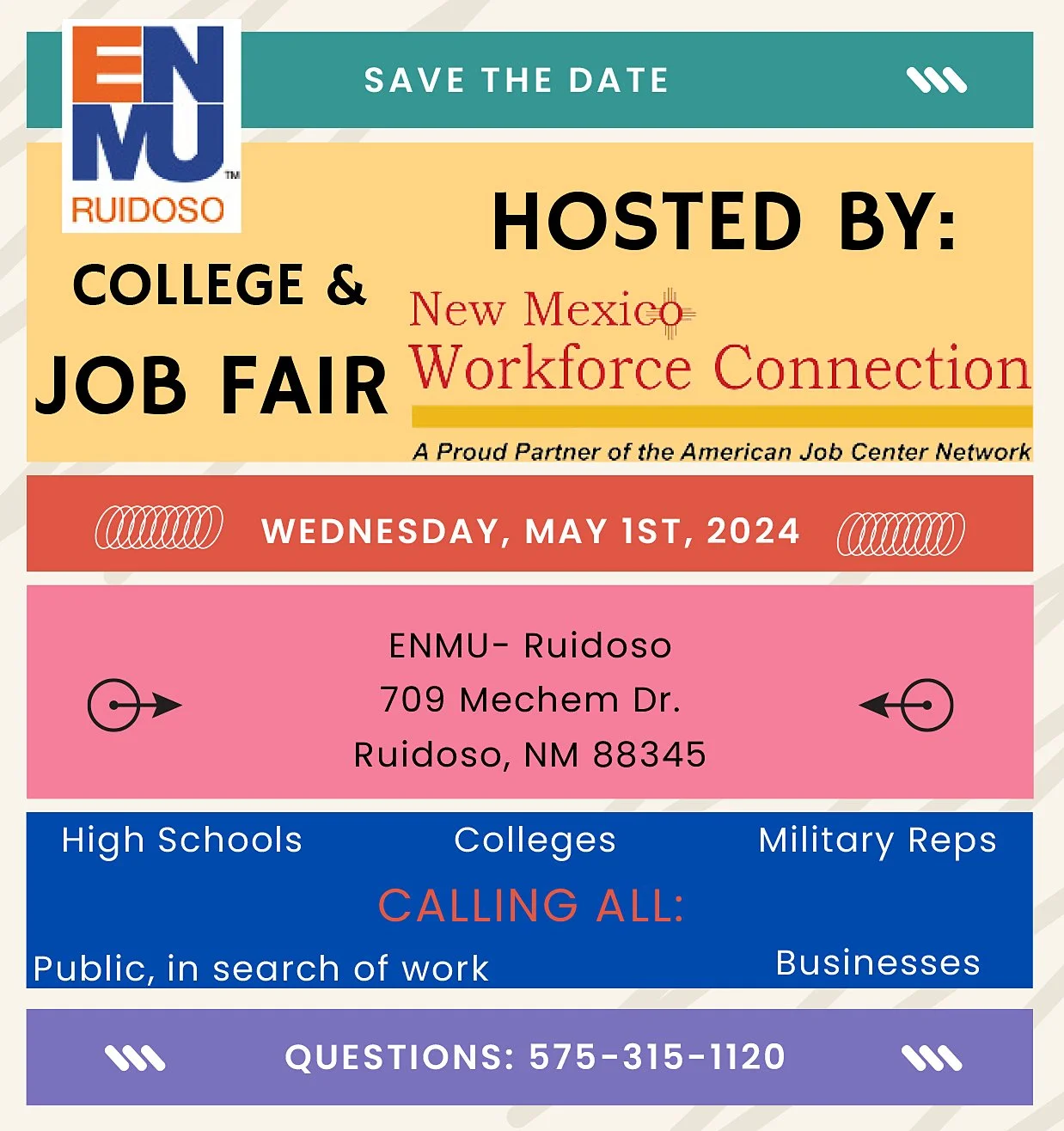 College and Job Fair at ENMU-Ruidoso to Take Place on May 1, 2024 ...