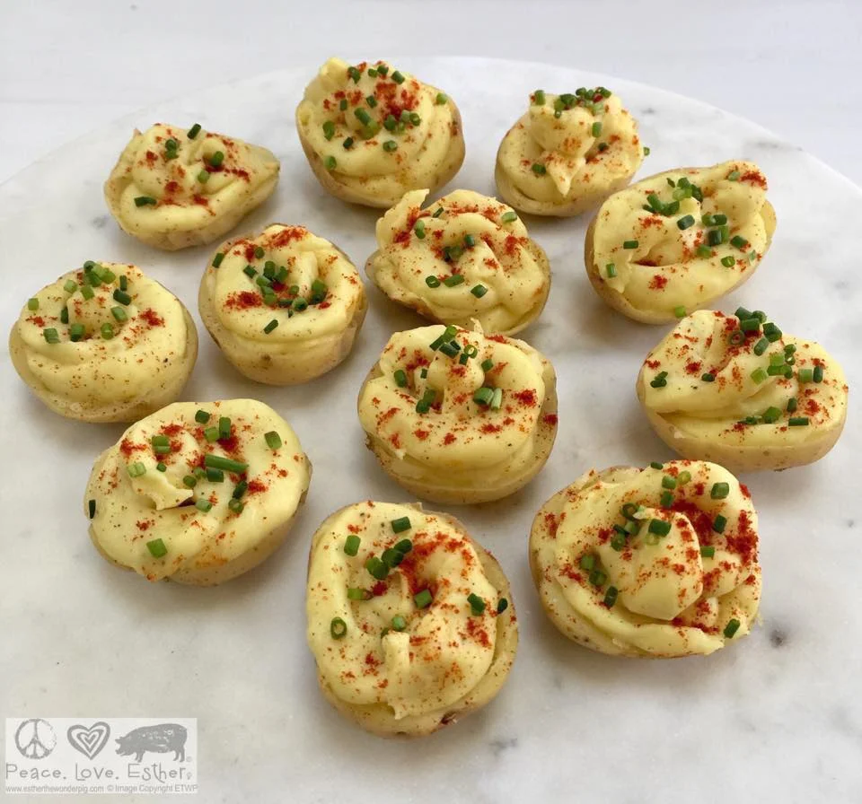 Esther's Deviled Taters! — Egg-Truth