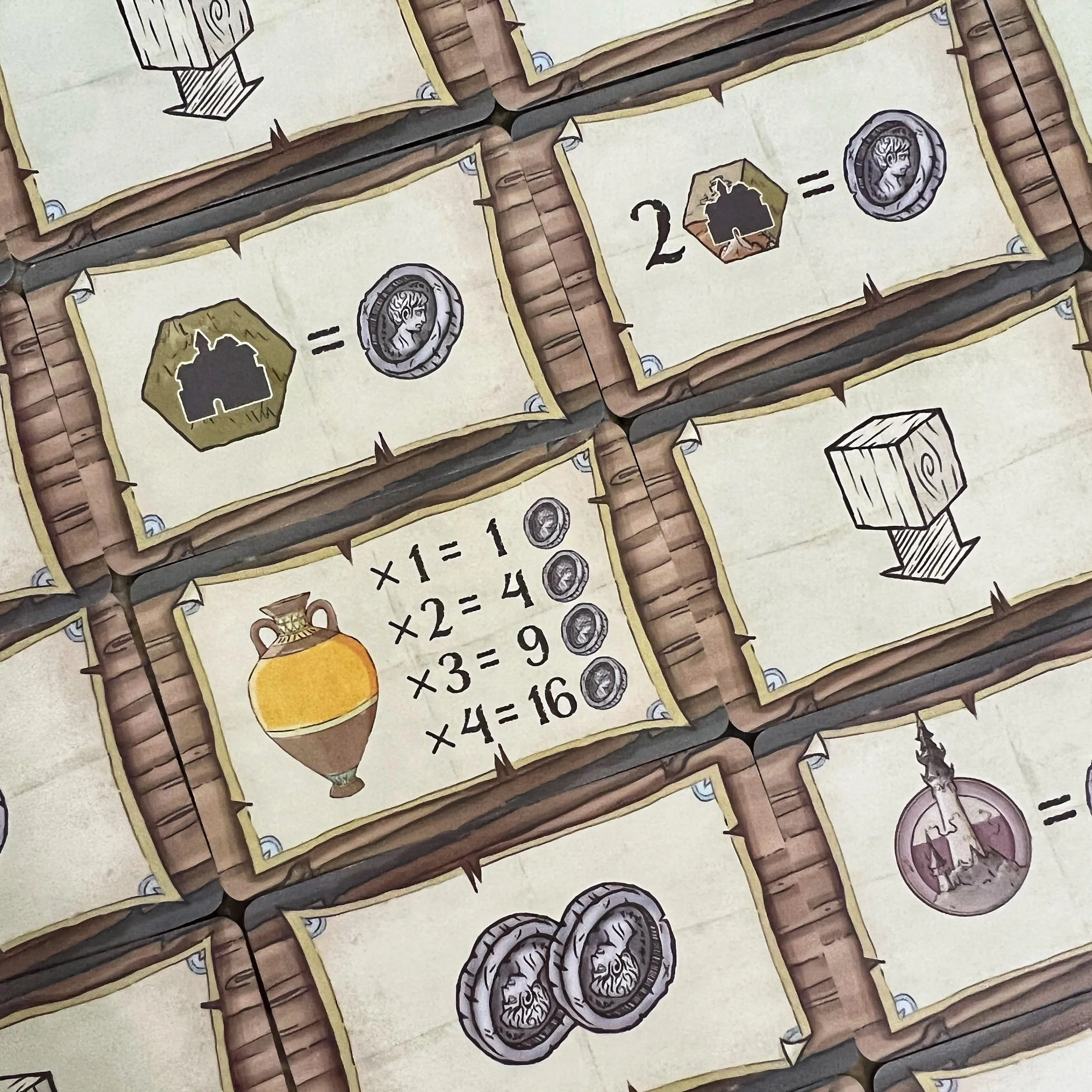 Round Card Game In The 90