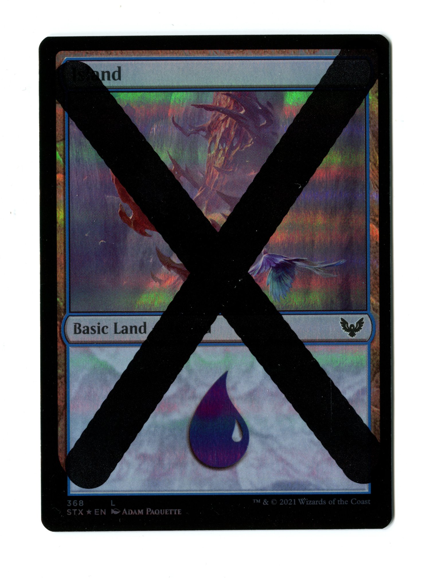 A Closer Look at the X Island Filler — misprintedMTG