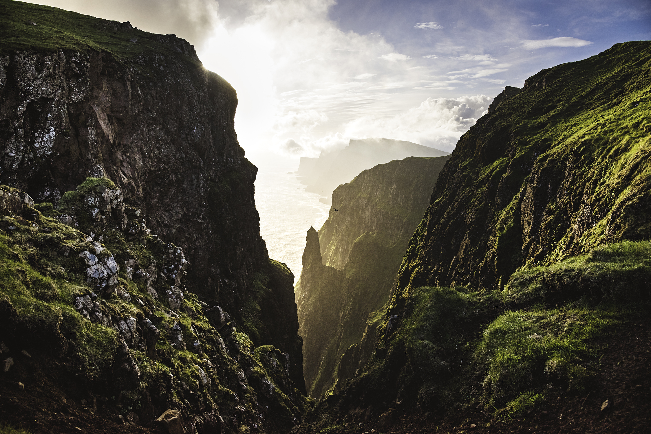 Beinisvørð, Faroe Islands - Life Decisions, Heading Into Fog — lcwiebe
