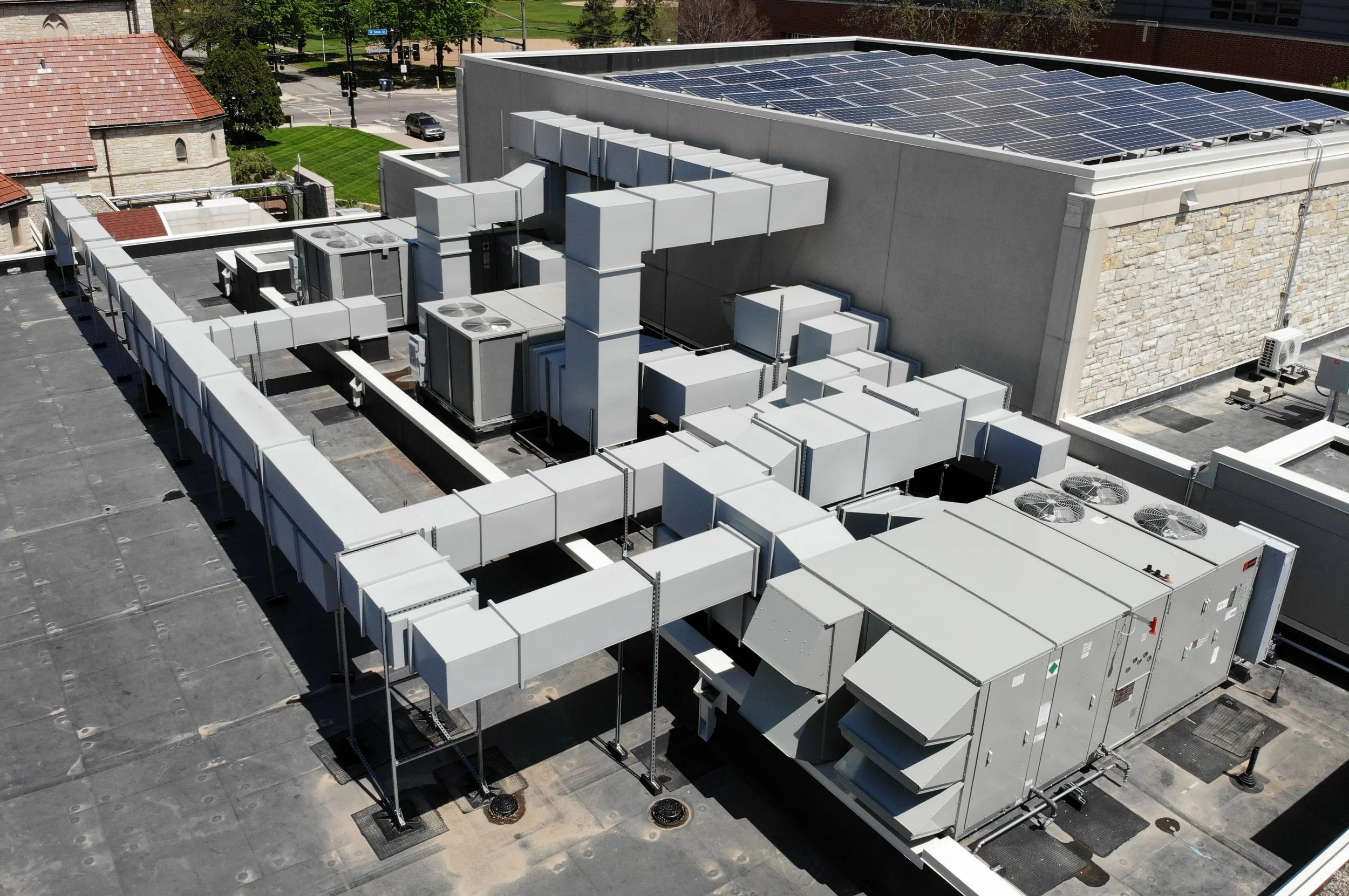 Exterior Insulated Ductwork | Outdoor Pre-assembled Duct | Pro-R Duct ...