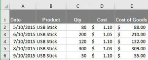 FIFO Calculator — Excel Dashboards VBA