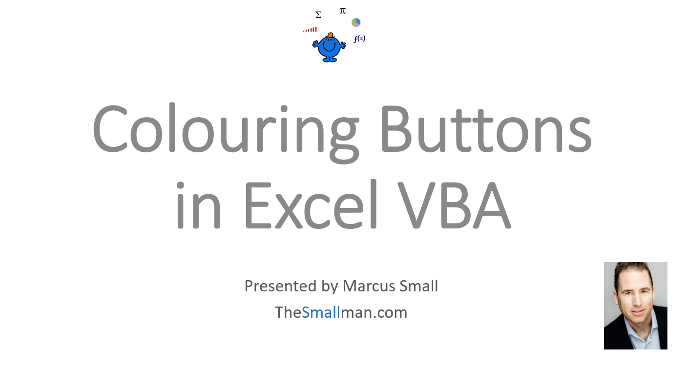 Random Button Colour with Excel VBA — Excel Dashboards VBA