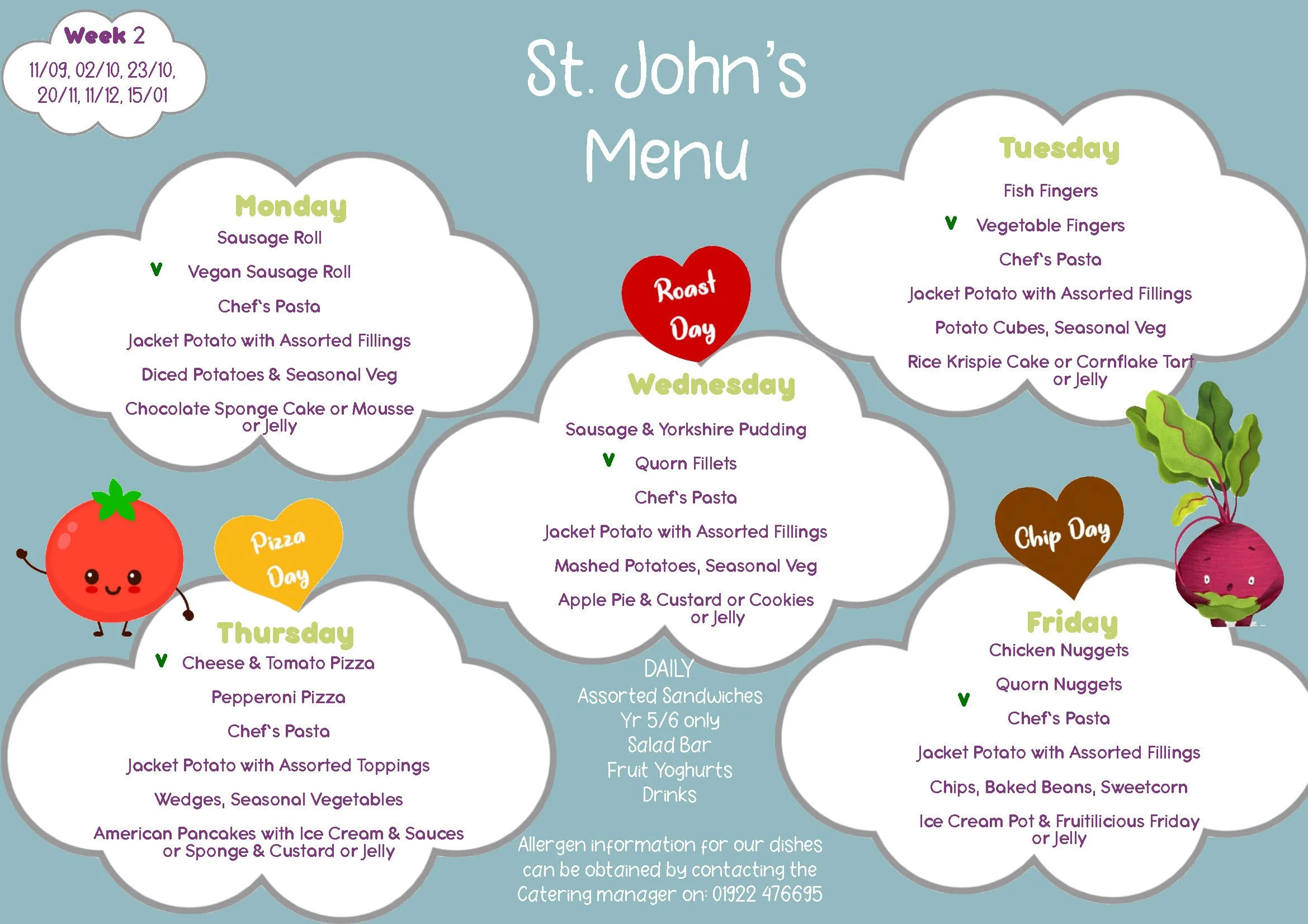 School Meals & Healthy Lifestyles — St John's Primary Academy