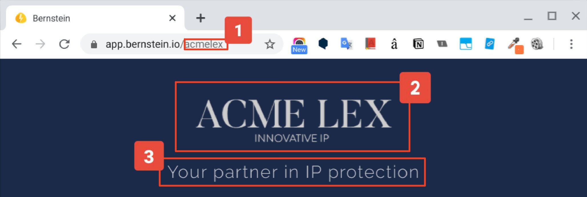 White-label setup - Bernstein.io - Blockchain for intellectual property