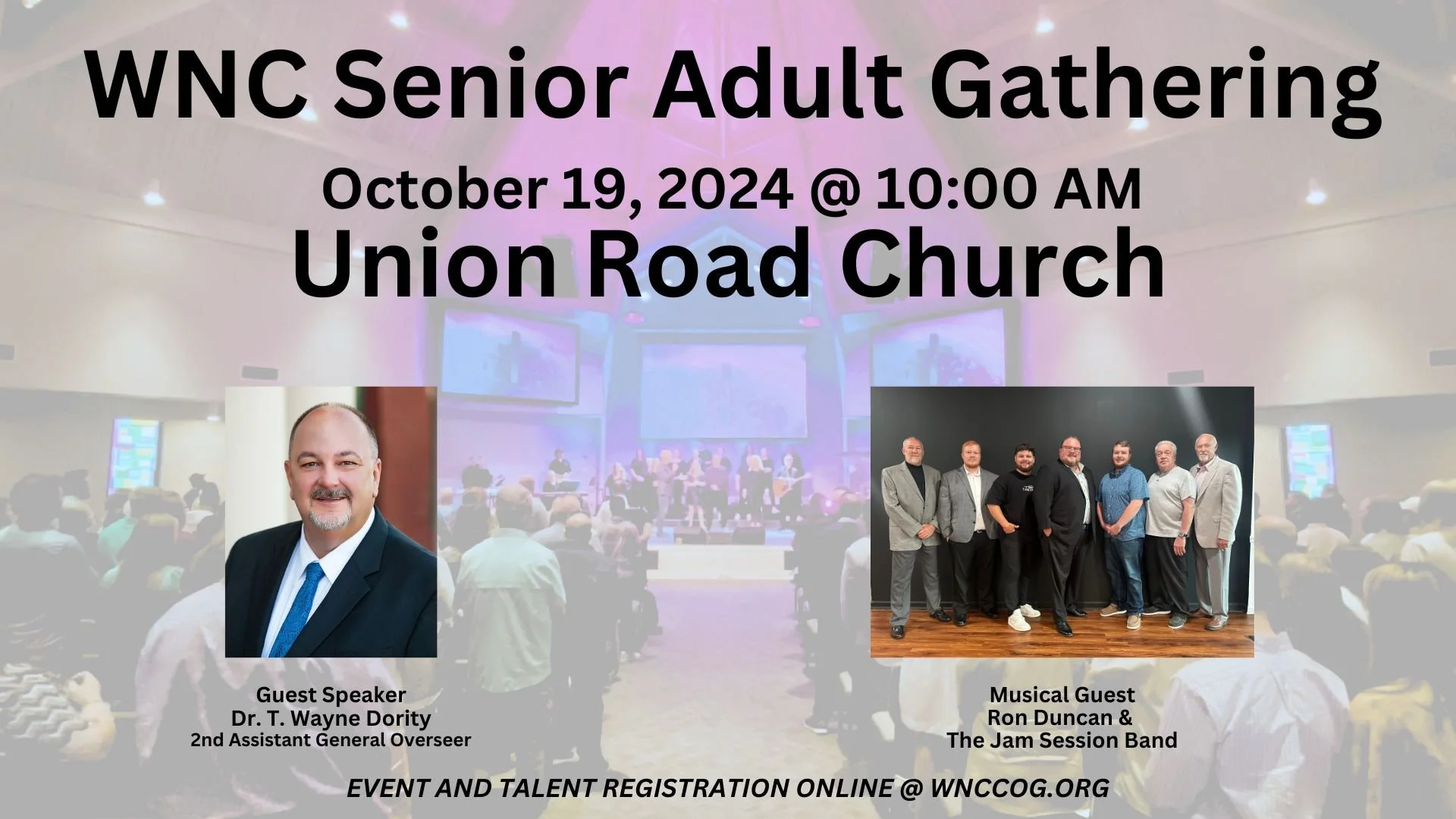 Upcoming Events — Western North Carolina Church Of God