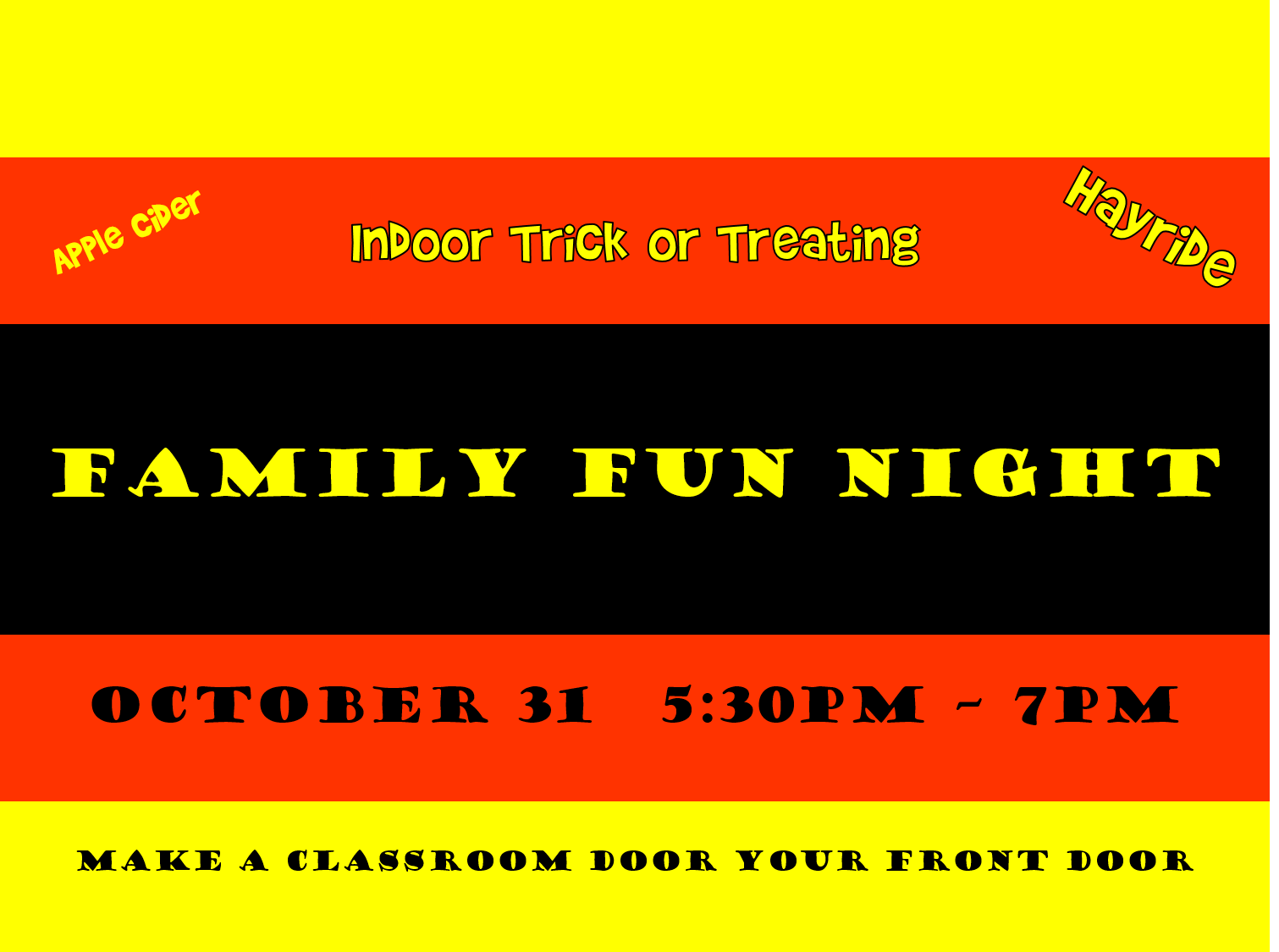 Family Fun Night — Oakfield Baptist Church