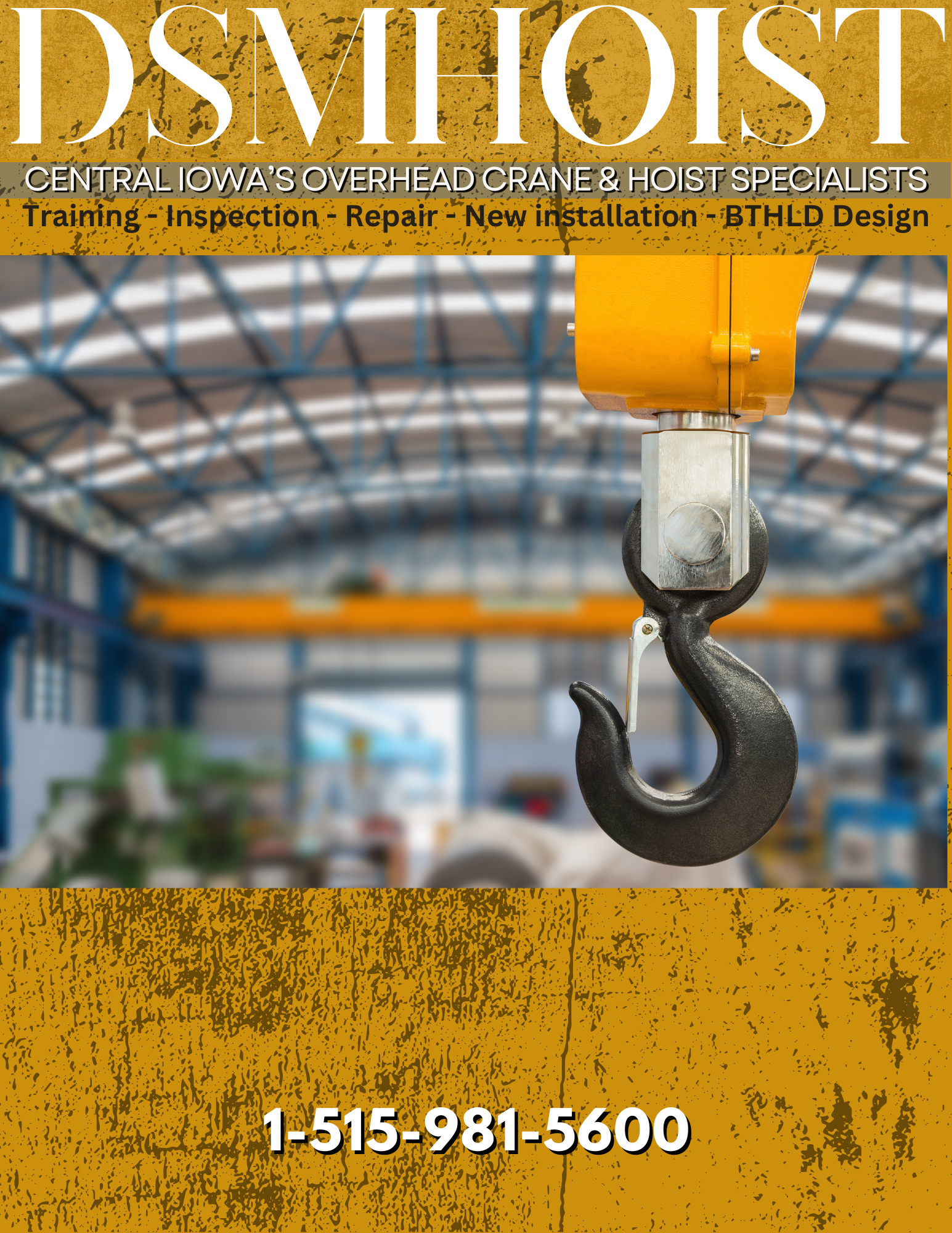 DSM Hoist Operator & Rigging Training — DSM Hoist